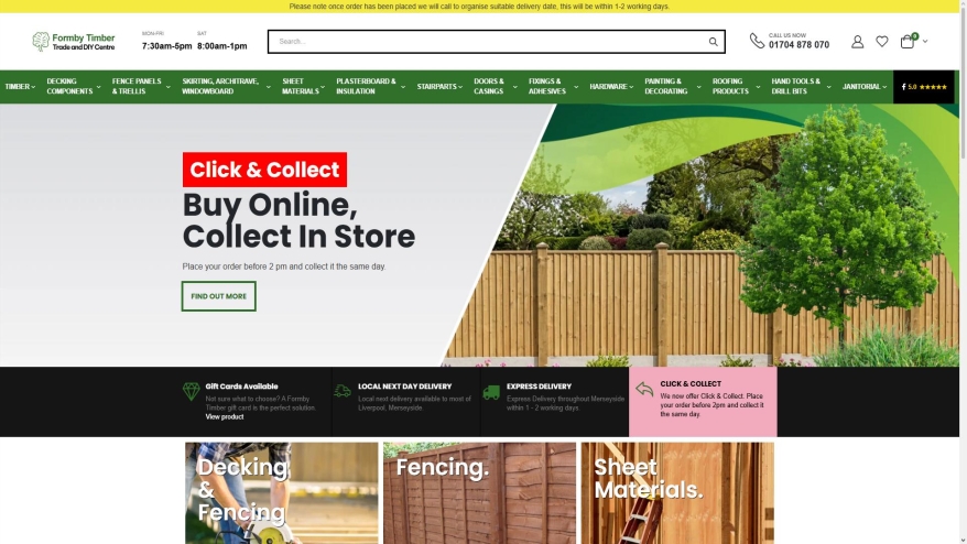 Formby Timber Supplies Ltd | SiteAtlas